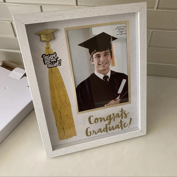 Accents | Tassel Graduation Picture Frame 5x7 Graduation Photo White ...